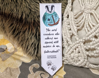 Redwall Badger - Etsy