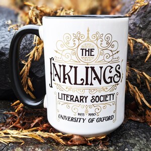 The Inklings Coffee Mug large Size Incl. CS Lewis and JRR Tolkien - Etsy