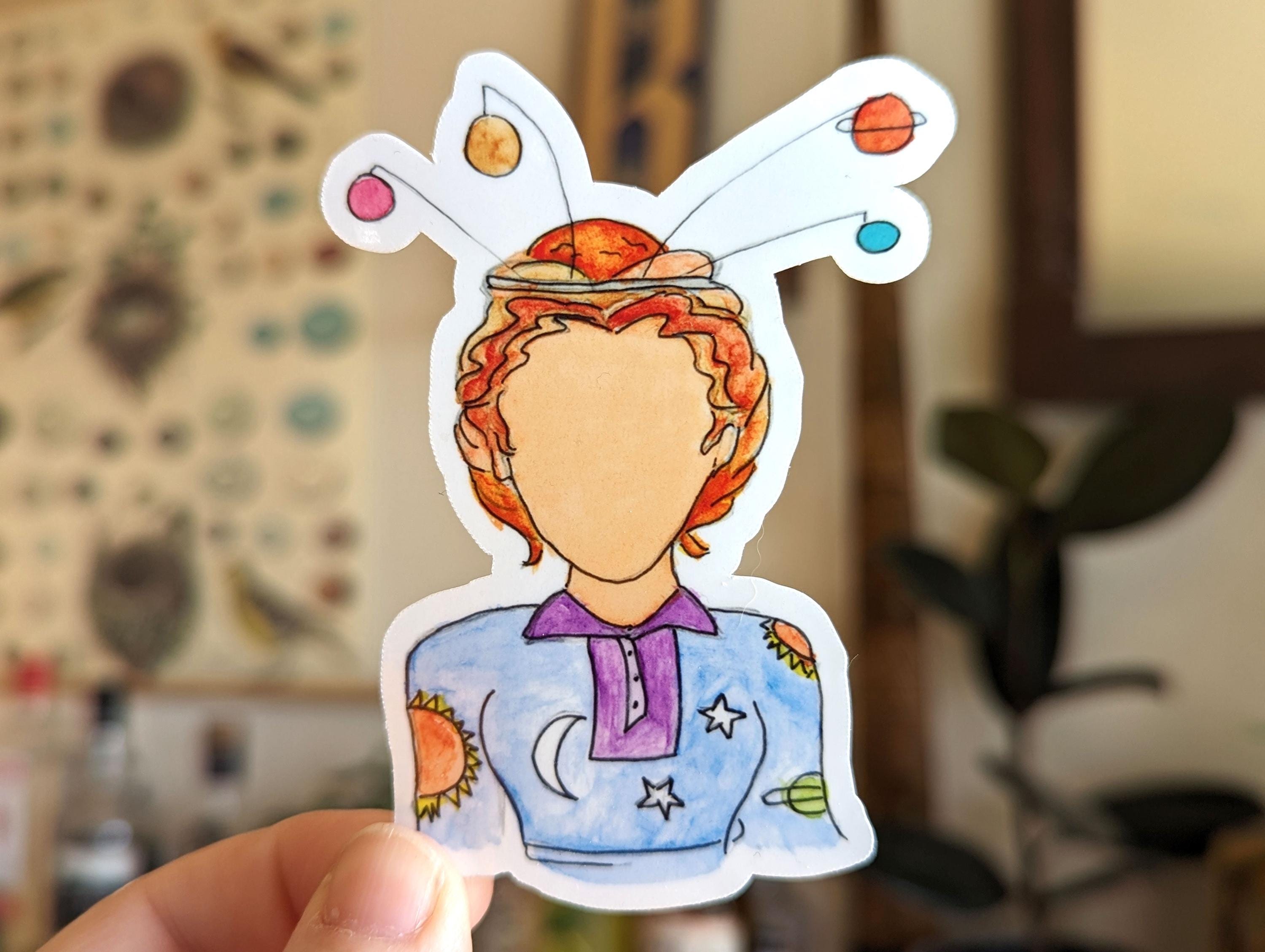 Ms. Frizzle Magic School Bus Sticker - Etsy