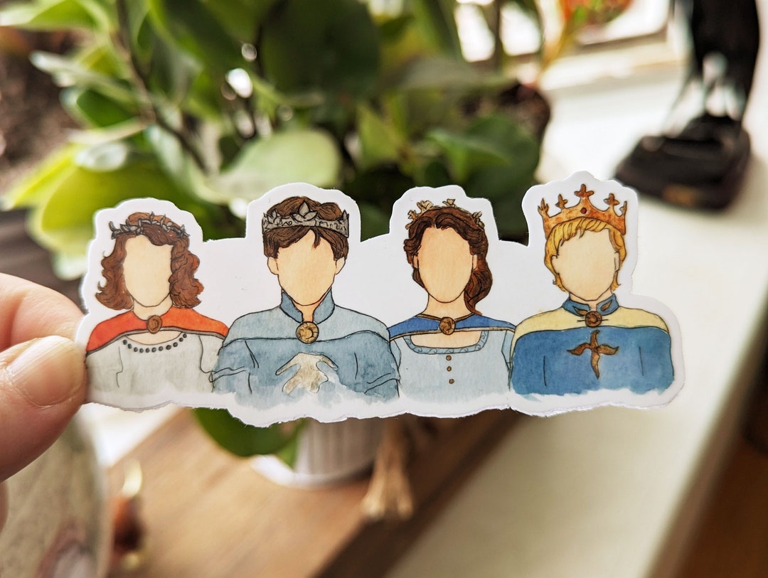 Narnia Kings & Queens Sticker (waterproof) - Etsy