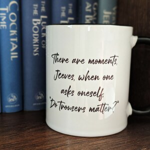 Jeeves & Wooster Quote Mug P. G. Wodehouse - Etsy