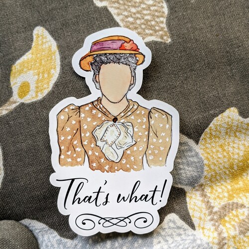Gilbert Blythe Sticker anne of Green Gables Waterproof | Etsy
