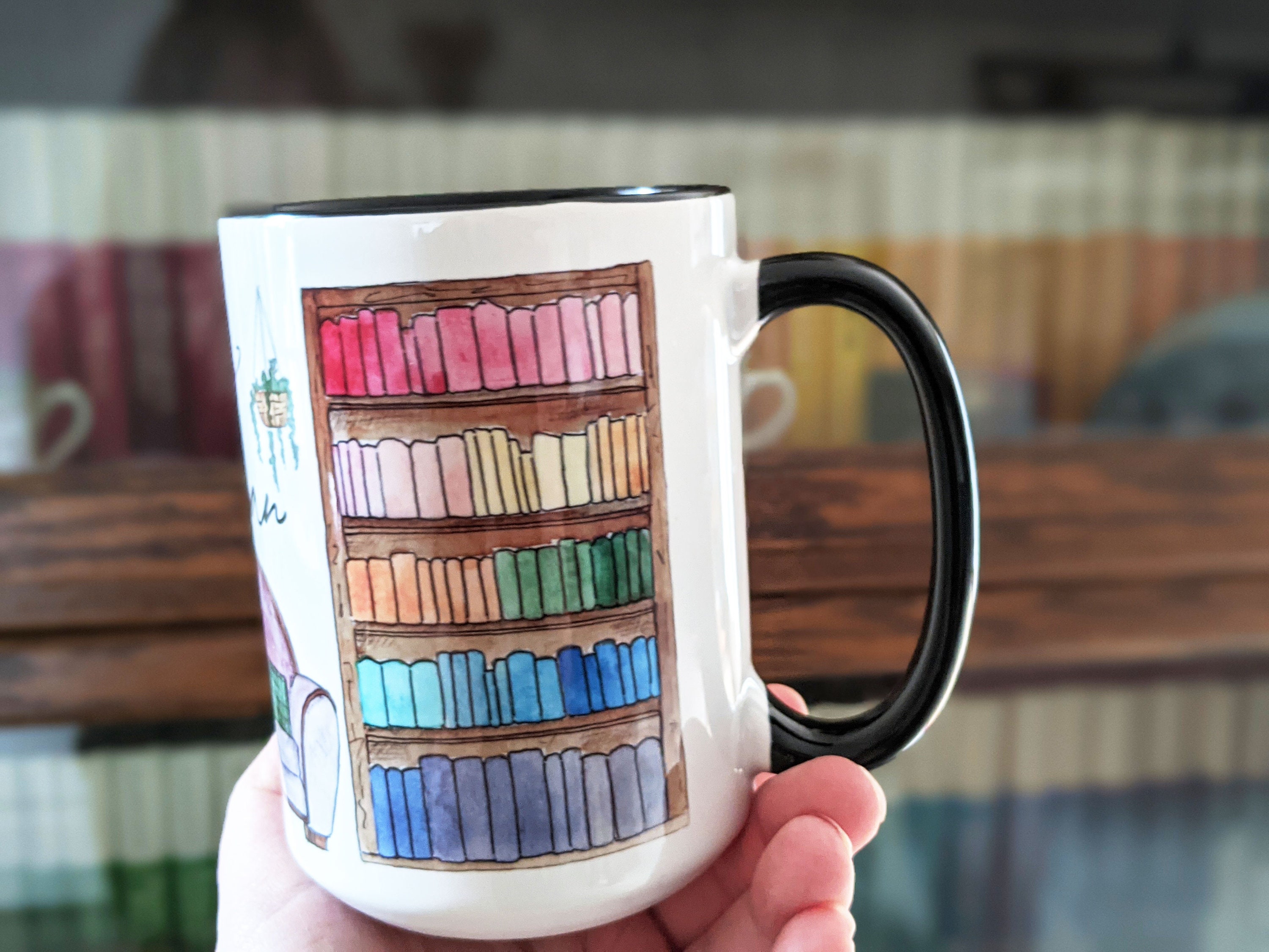 Home Librarian Mug large Size | Etsy