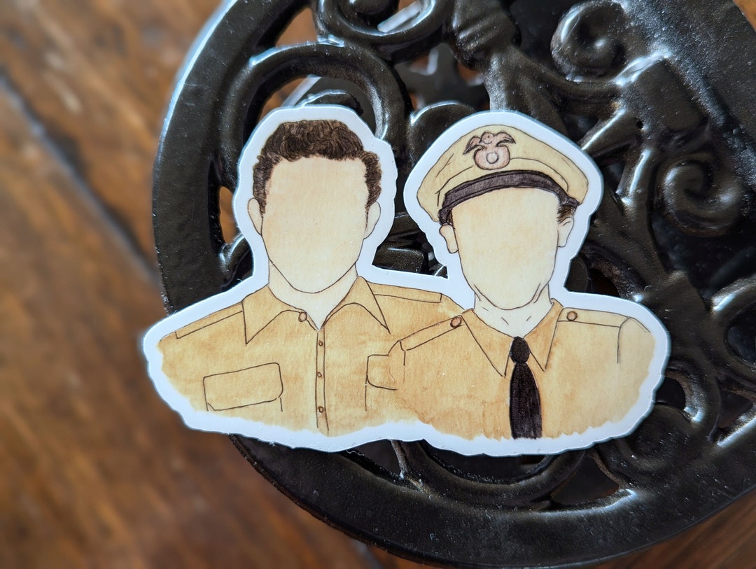 Andy Taylor & Barney Fife Sticker (the Andy Griffith Show) - Etsy