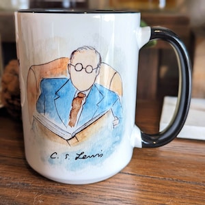 C. S. Lewis & J. R. R. Tolkien Inklings Coffee Mug large Size - Etsy