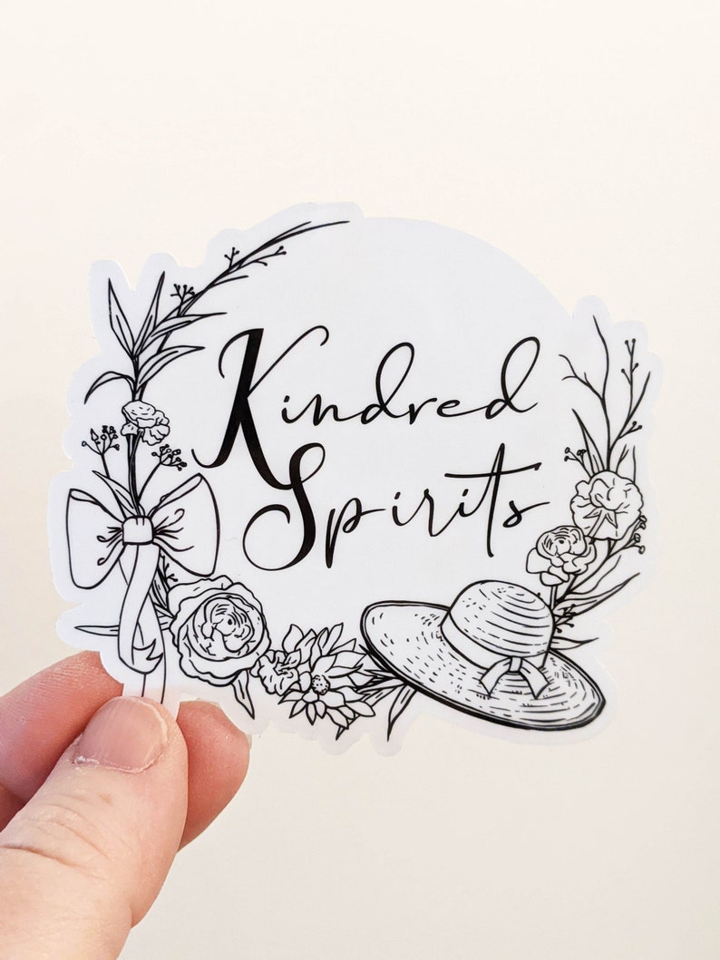 Kindred Spirits Sticker waterproof From Anne of Green Gables - Etsy