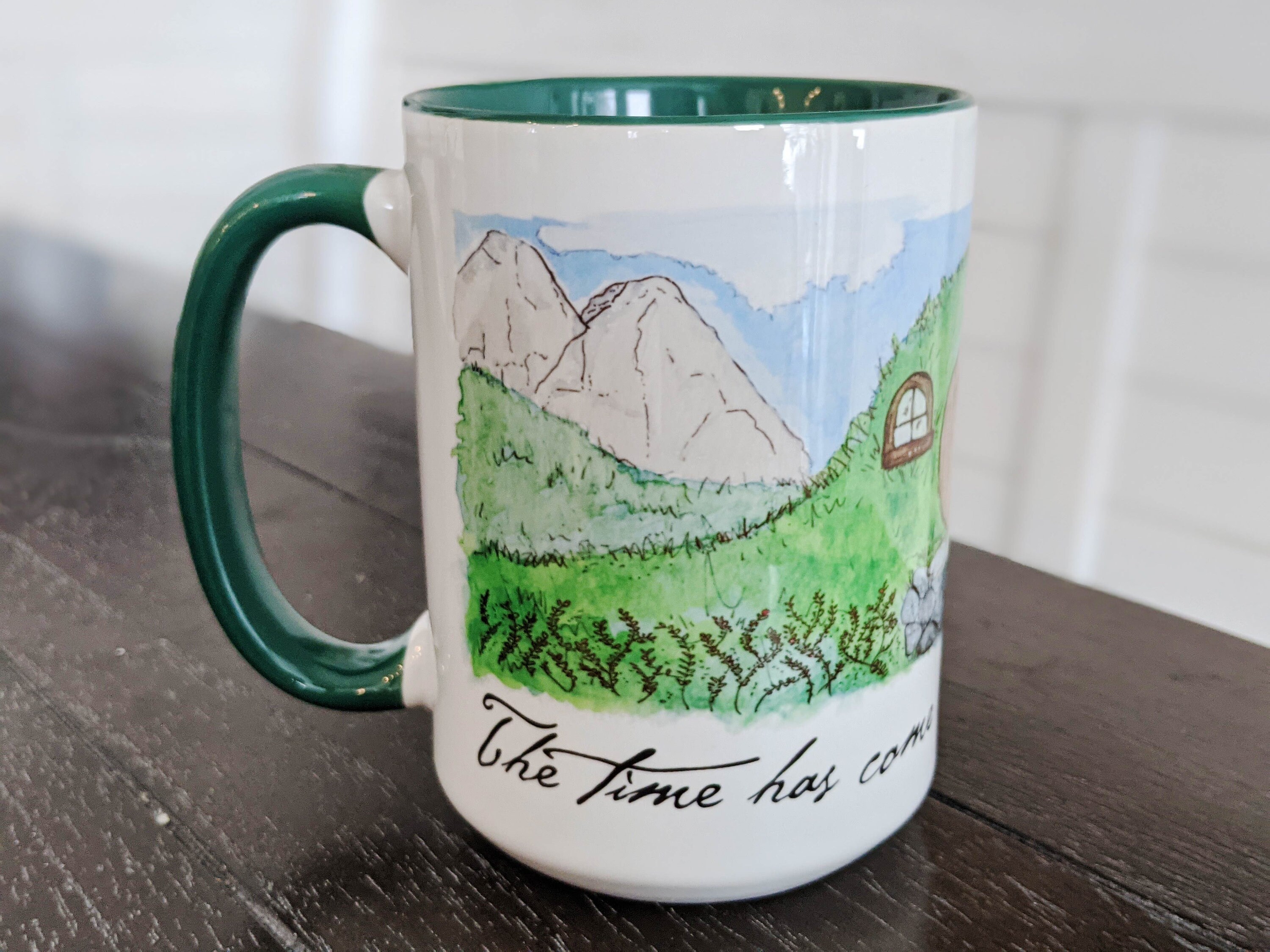 The Hobbit Mug Inspired by J. R. R. Tolkien - Etsy