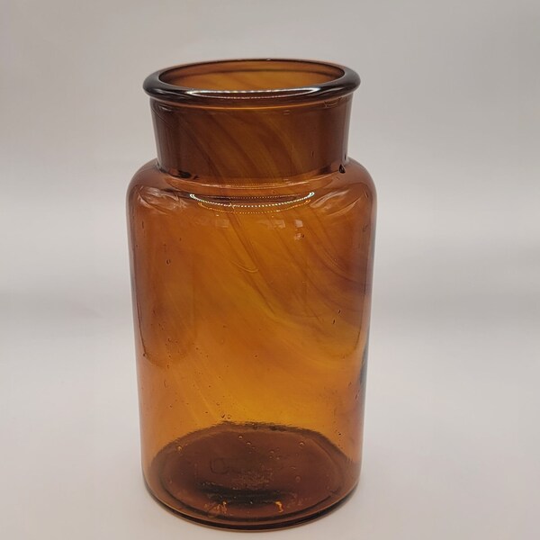 Antique Amber Glass - Etsy