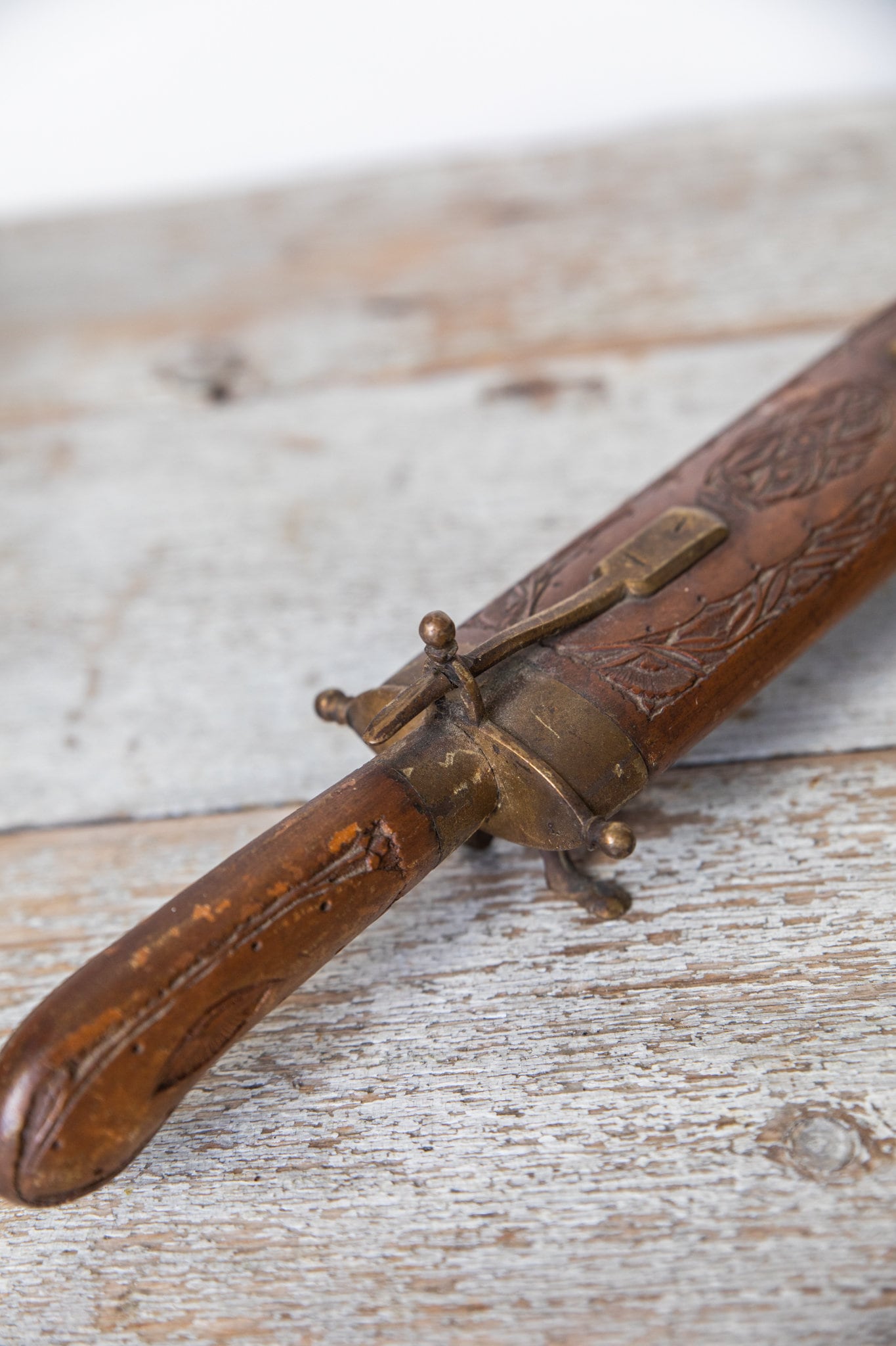 Vintage Hand Carved Wood Indian Carving Set - Etsy