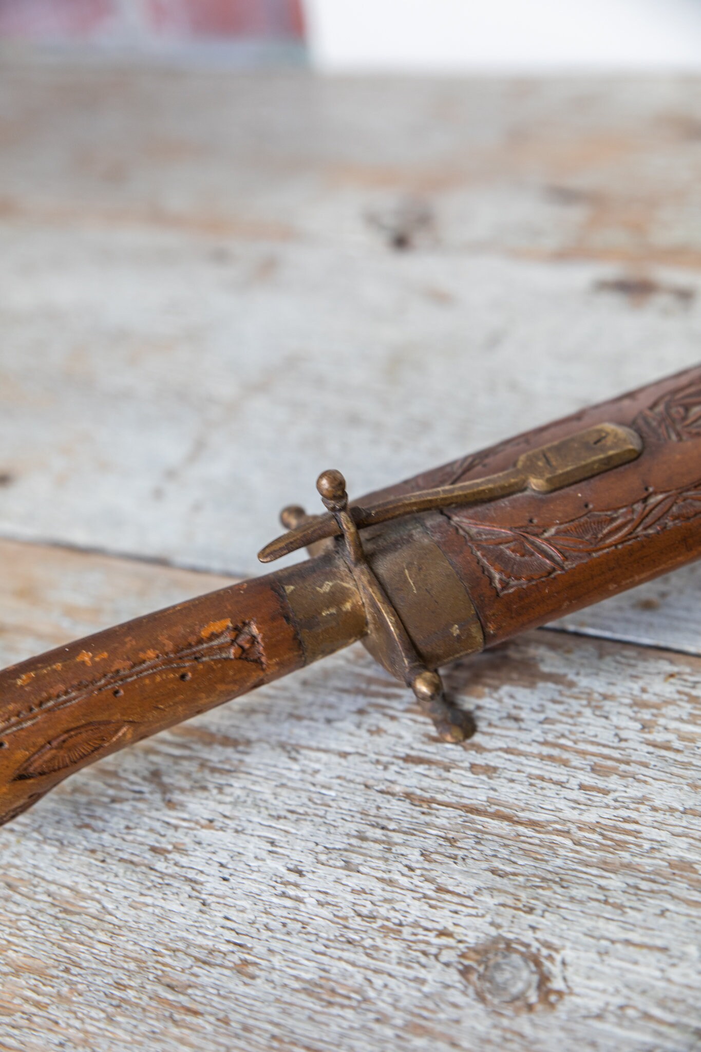Vintage Hand Carved Wood Indian Carving Set - Etsy