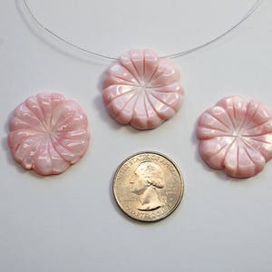 Stone Pendants, Flower, Shell, Pink Flowers, Mother of Pearl, Flower ...
