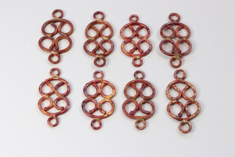 Fancy Copper Connector Fancy Copper Pendant Handmade Copper - Etsy