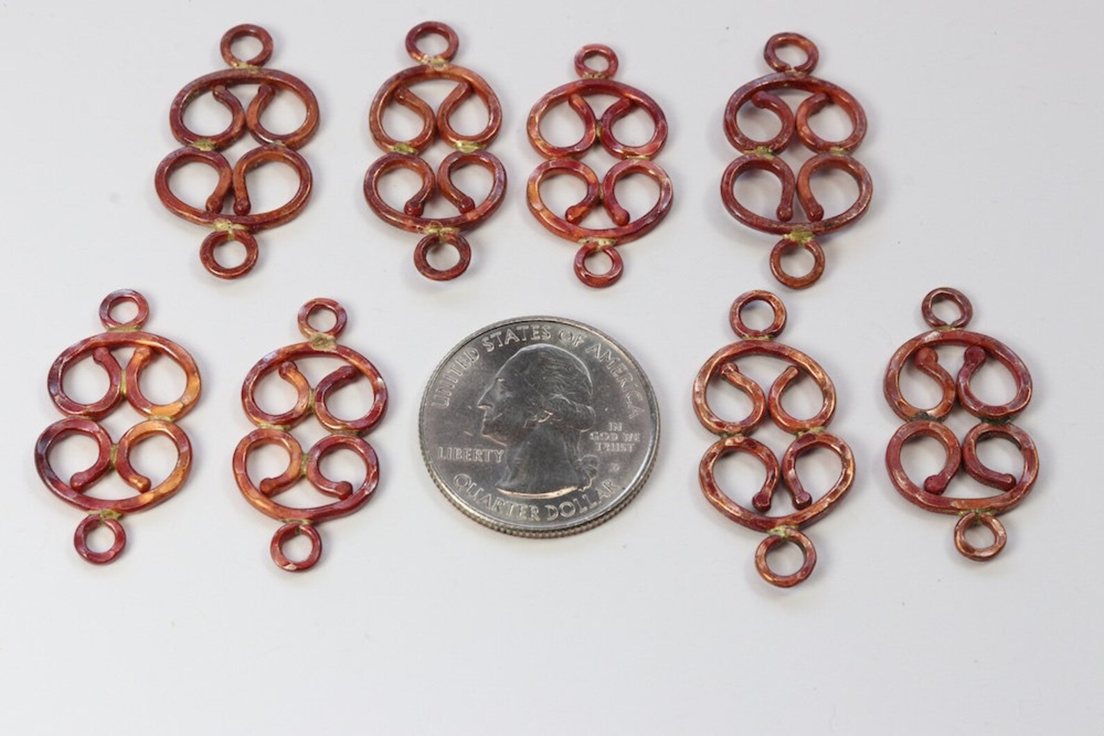 Fancy Copper Connector Fancy Copper Pendant Handmade Copper - Etsy