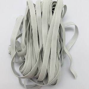 1/4" Elastic Spool, 144 Yards, Spool of Elastic, 1/4 Braided Elastic ...