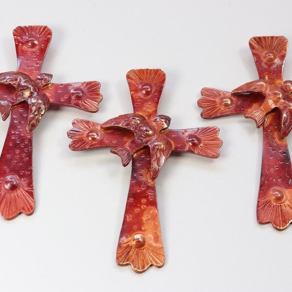 Copper Cross - Etsy