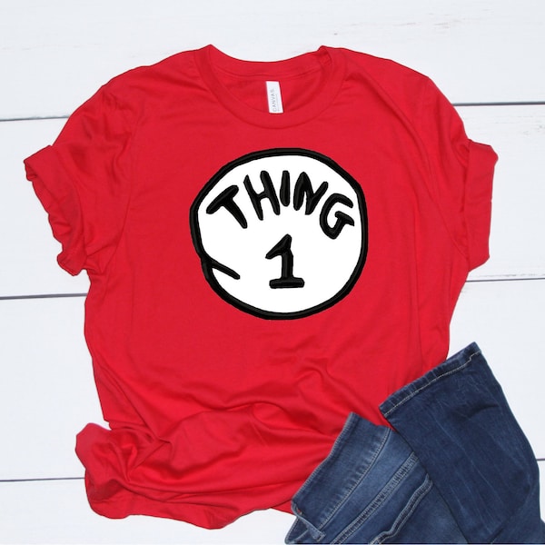 Thing 1 Thing 2 Iron On - Etsy