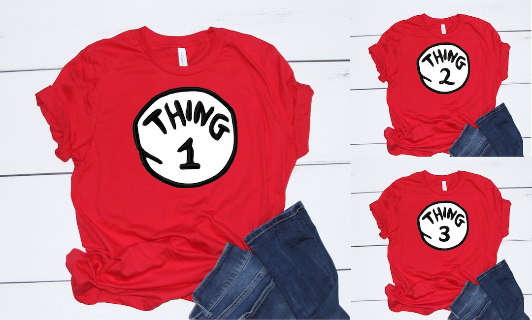 Thing 1 Thing 2 Shirt - Etsy