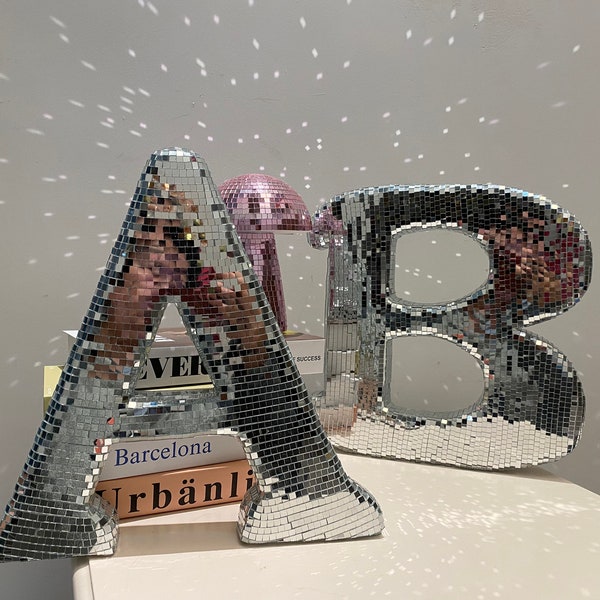 Disco Letters - Etsy