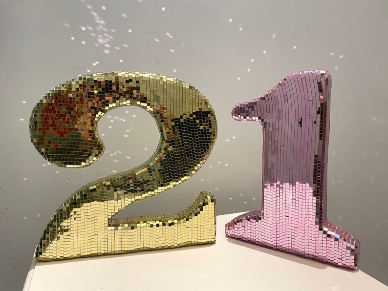 Assorted Colors|disco Numbers|disco Letters|party Decorations|holiday ...