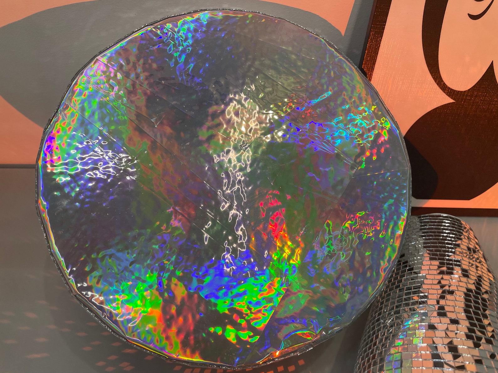 Mirrored Glass Brick Mushroom Disco Ball Living Room Ornaments|various Colors | Various Sizes - Etsy