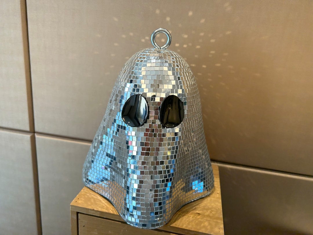 New Product / Disco Ghost Mirror Ball, Mirror Ghost, Disco Ghost ...