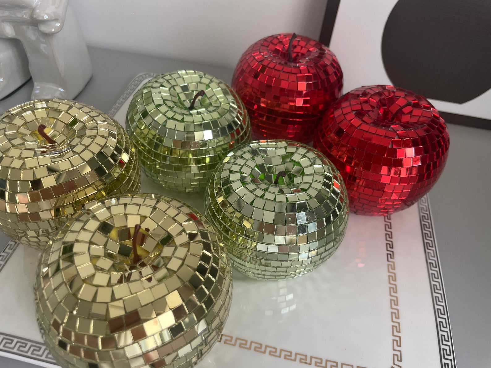 New Disco Fruit Release Glass Mirror Disco Appledisco Banana - Etsy