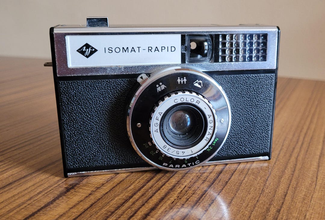 Fabulous Vintage 1960s Agfa Isomat-rapid With Agfa Color Agnar 1: 4.5/ ...
