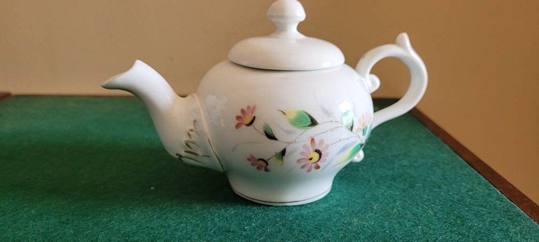 Fabulous Miniature Meissen Style Teapot - Etsy