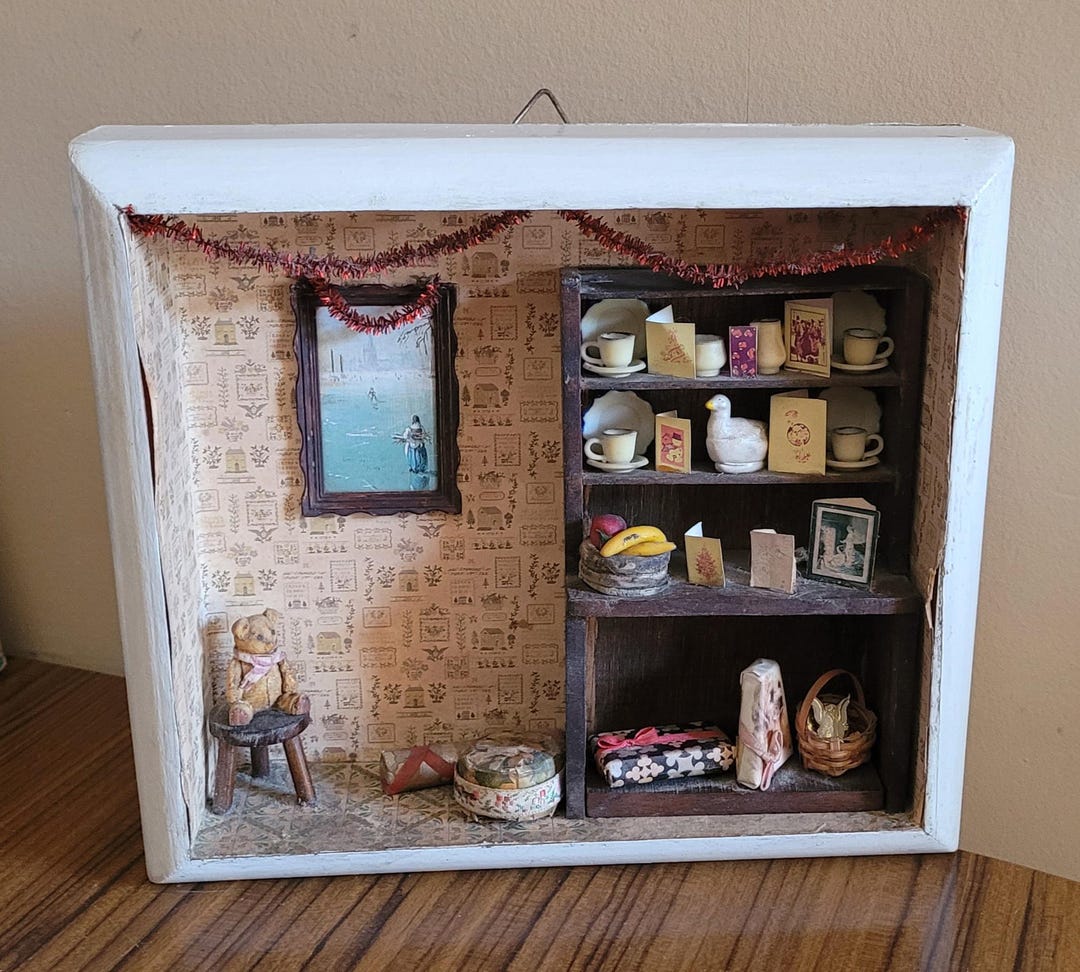 Lovely Vintage Country Cottage Diorama - Etsy