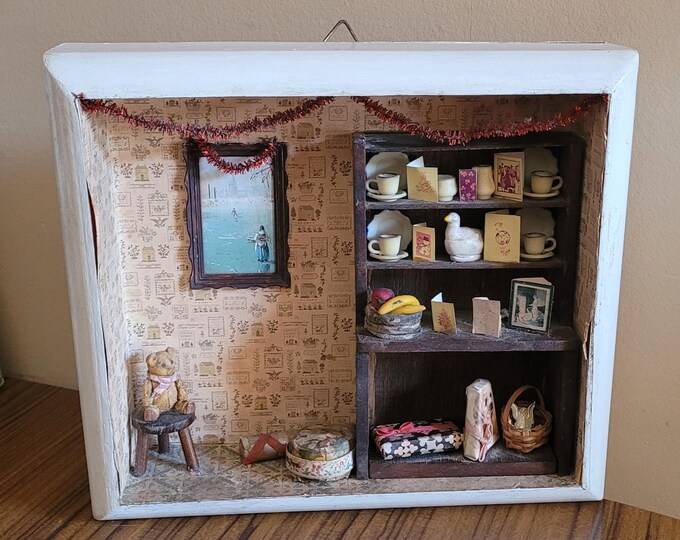 Lovely Vintage Country Cottage Diorama - Etsy