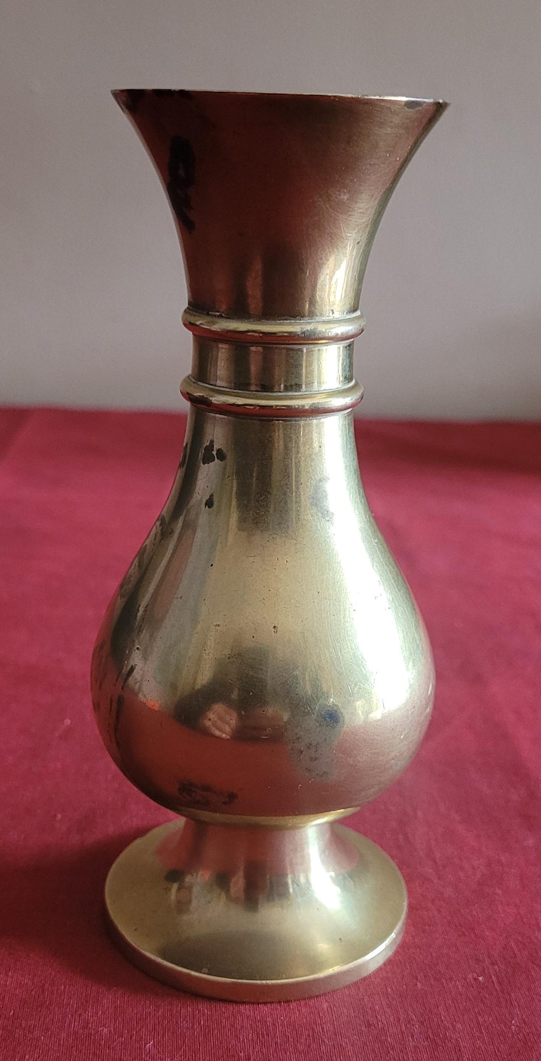 Fabulous Antique Brass Church or Chapel Flower Vase - Etsy