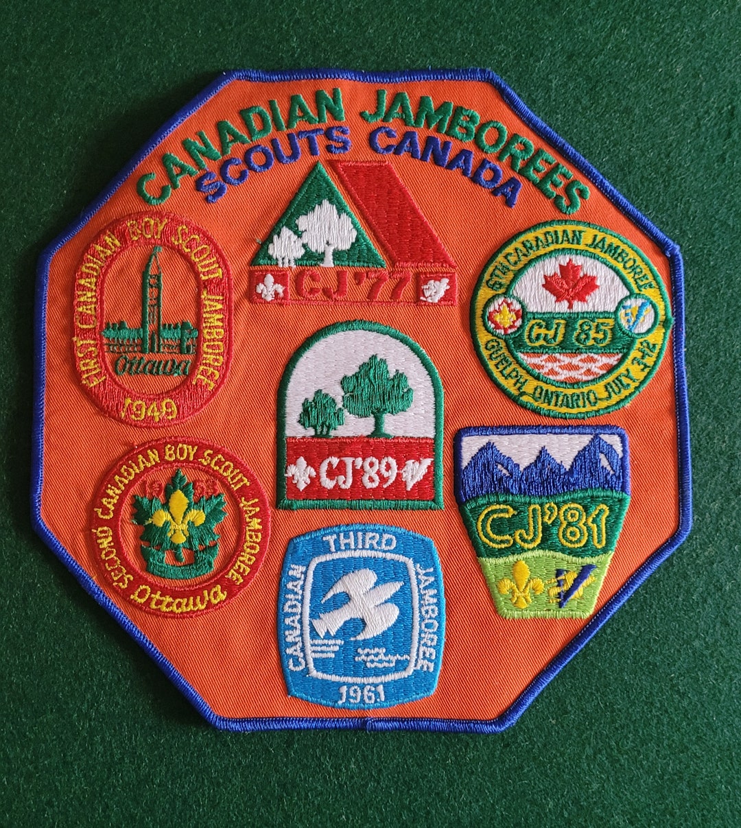 Collectable Vintage Canadian Scout Jamboree Souvenir Patch - Etsy