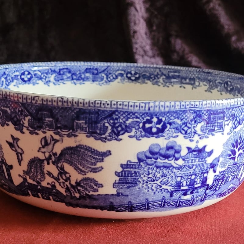 Early Blue Willow - Etsy