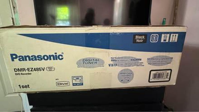 Brand New! Panasonic DVD-VHS Digital Recorder (DMR-EZ485V) - Etsy