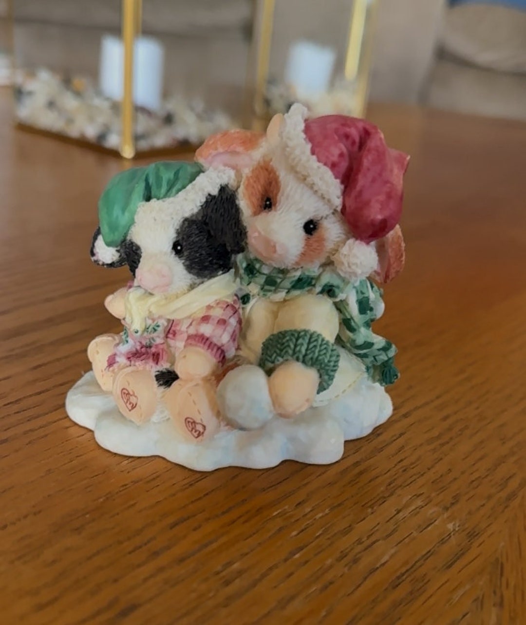 Merry Christmoos - Marys Moo Moos Vintage Cow Figurines - Etsy