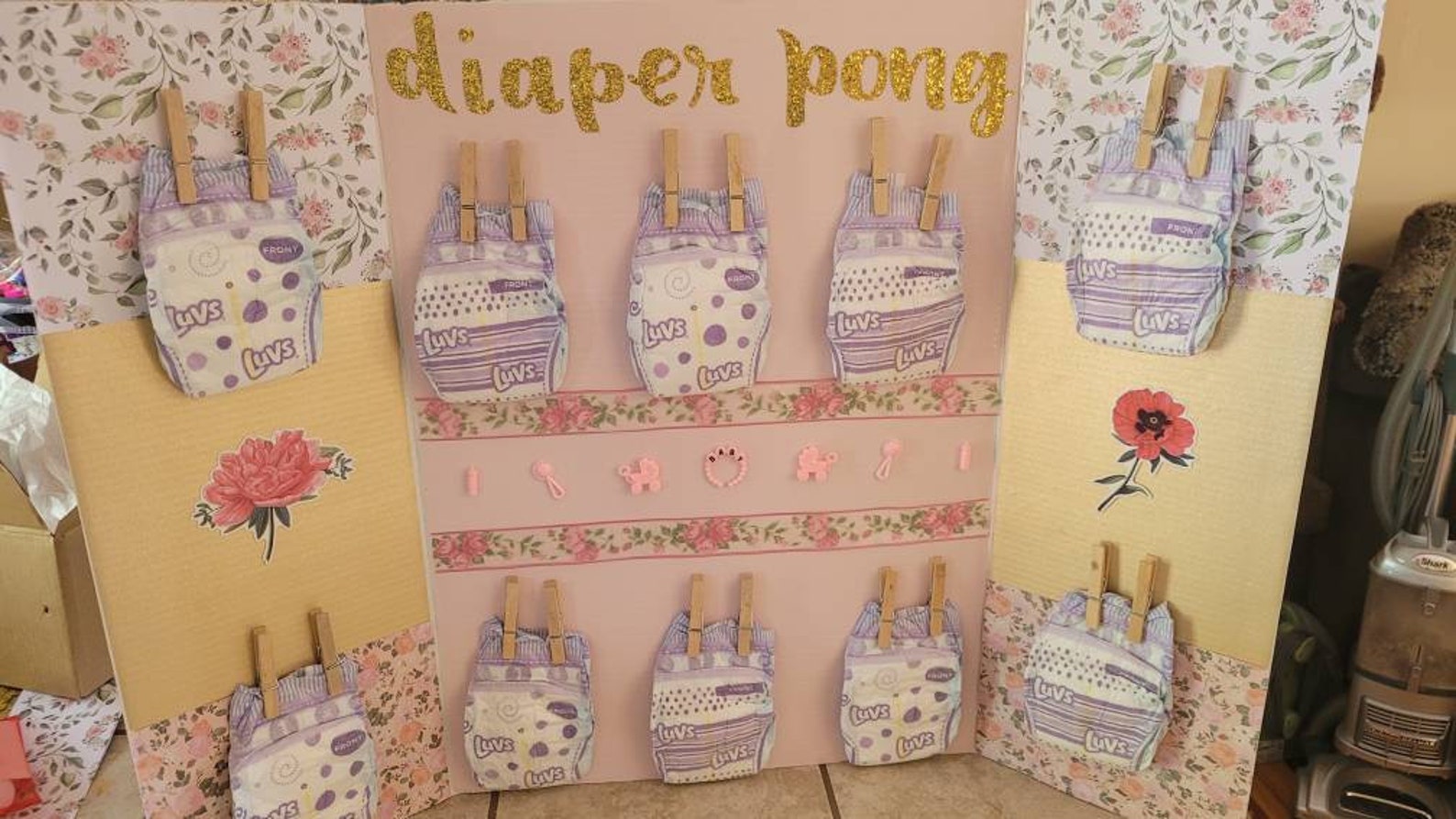 Diaper Pong Baby Shower Game - Etsy Canada