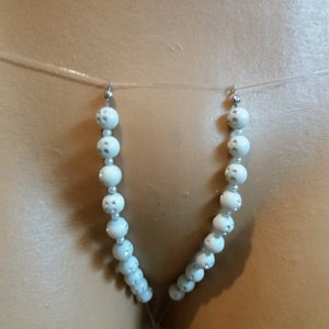White Pearls G - String/ Micro G - String/ Crotchless Panties/ Sexy ...