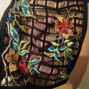 Colorful Transparent Lace Loincloth/ Floral Transparent Lace Loincloth ...