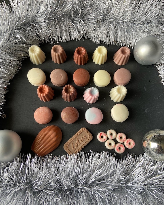 Fondant macaron cannelé gâteau Fondant parfumé Cire de soja - Etsy France