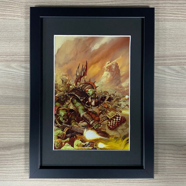 40k Ork Poster - Etsy