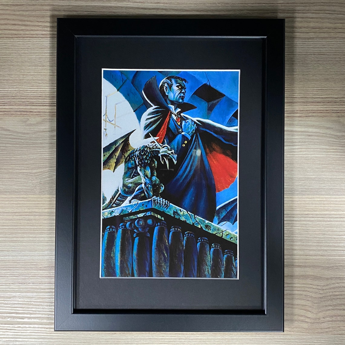 Ravenloft Framed Art Advanced Dungeons And Dragons Clyde | Etsy