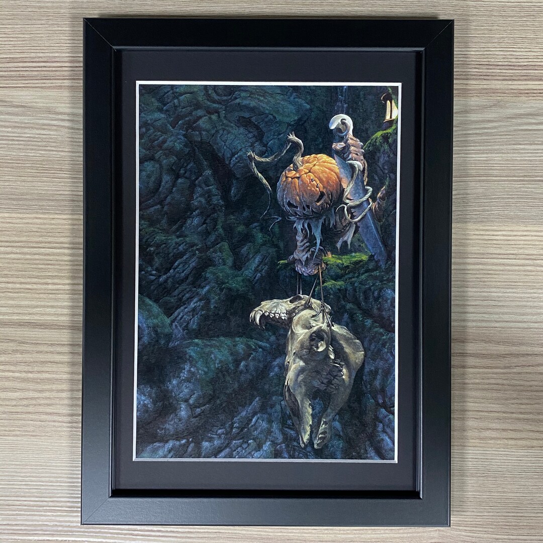 Paul Bonner Framed Art Pulp Sci-fi Fantasy Classic Pixie Trickster Jack ...