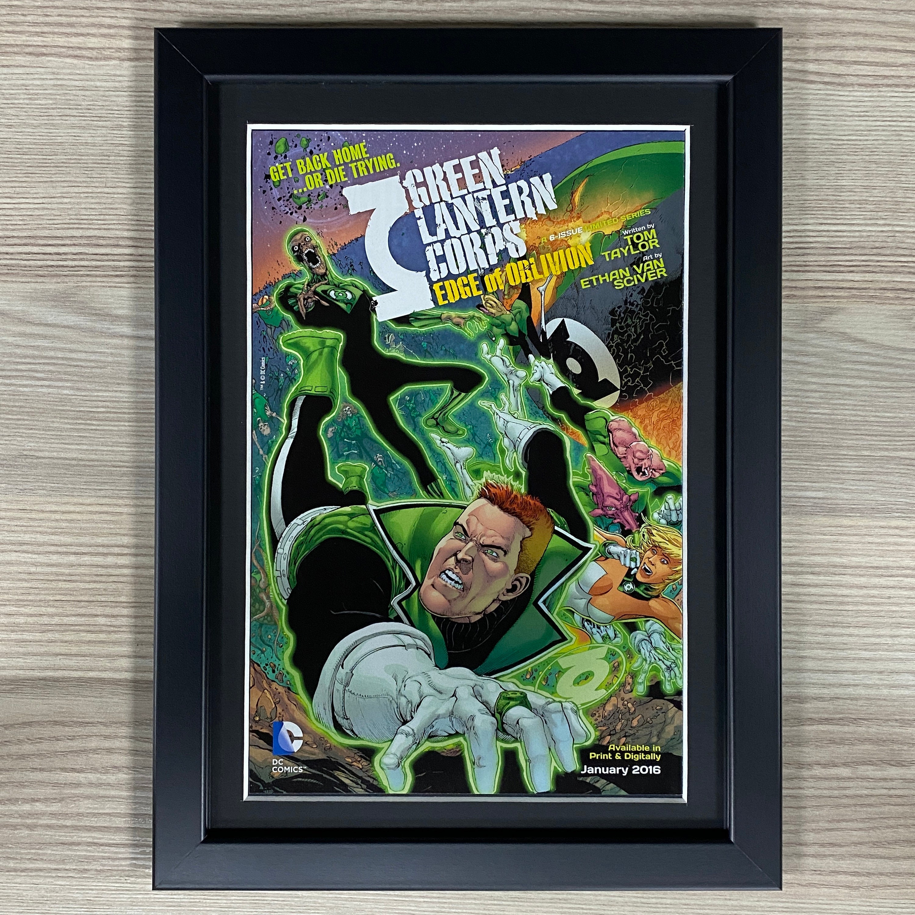 Green Lantern Corps Comic Cover