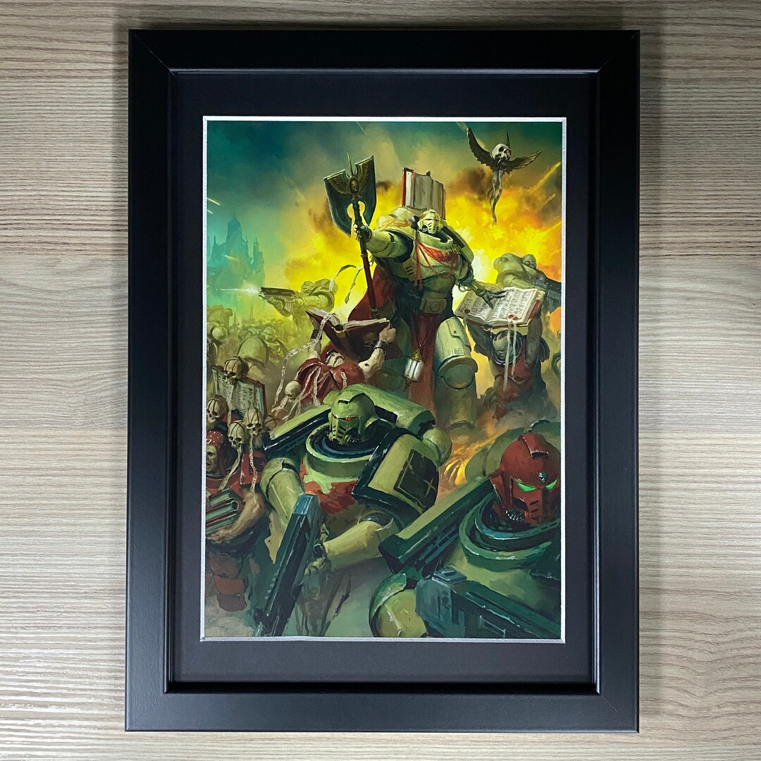Tome Keepers Framed Art Ultramarines Primaris Space Marines Adeptus ...