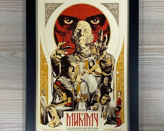 Mummy Poster Boris Karloff - Etsy