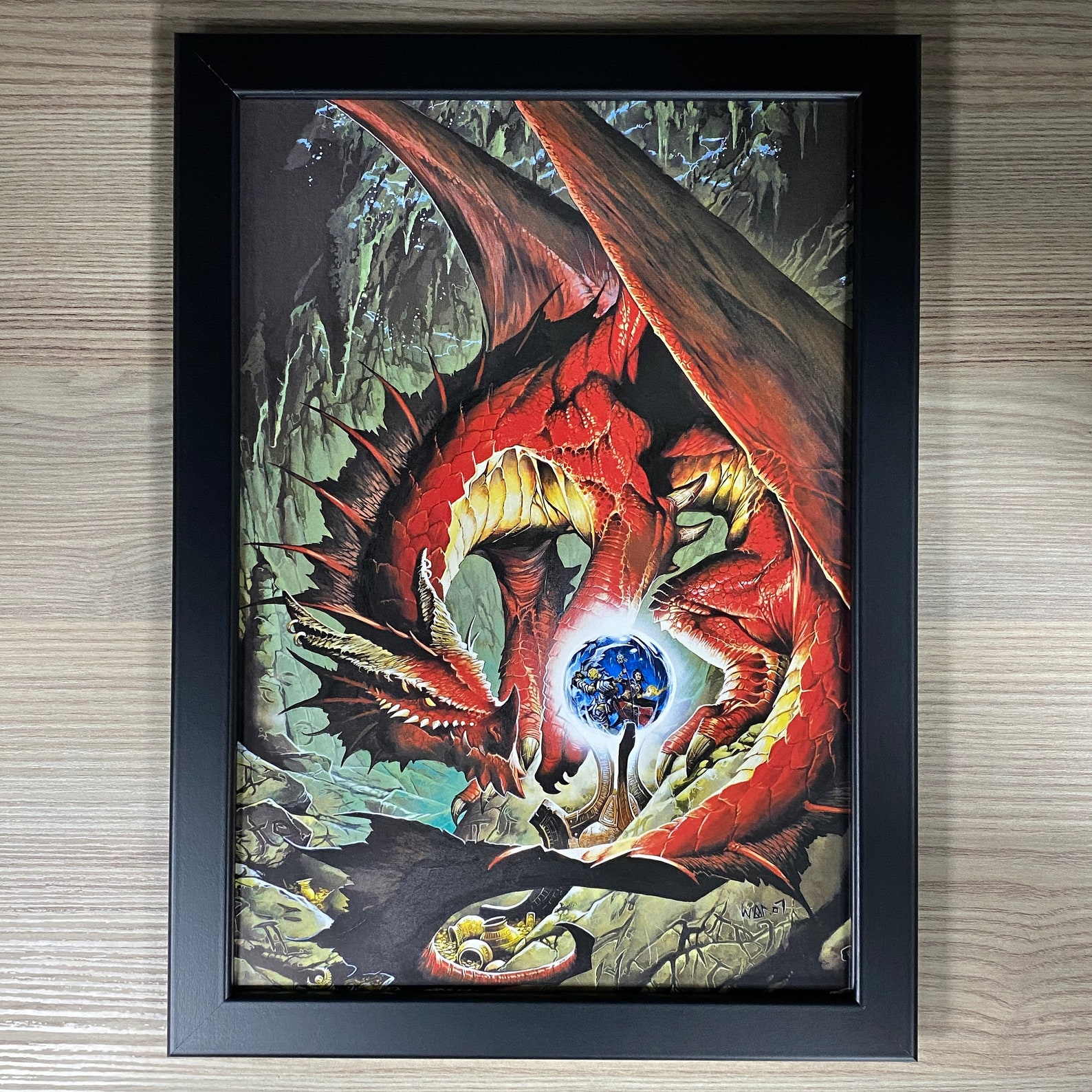 Dungeon Master's Guide Framed Art Dungeons And Dragons 4th | Etsy