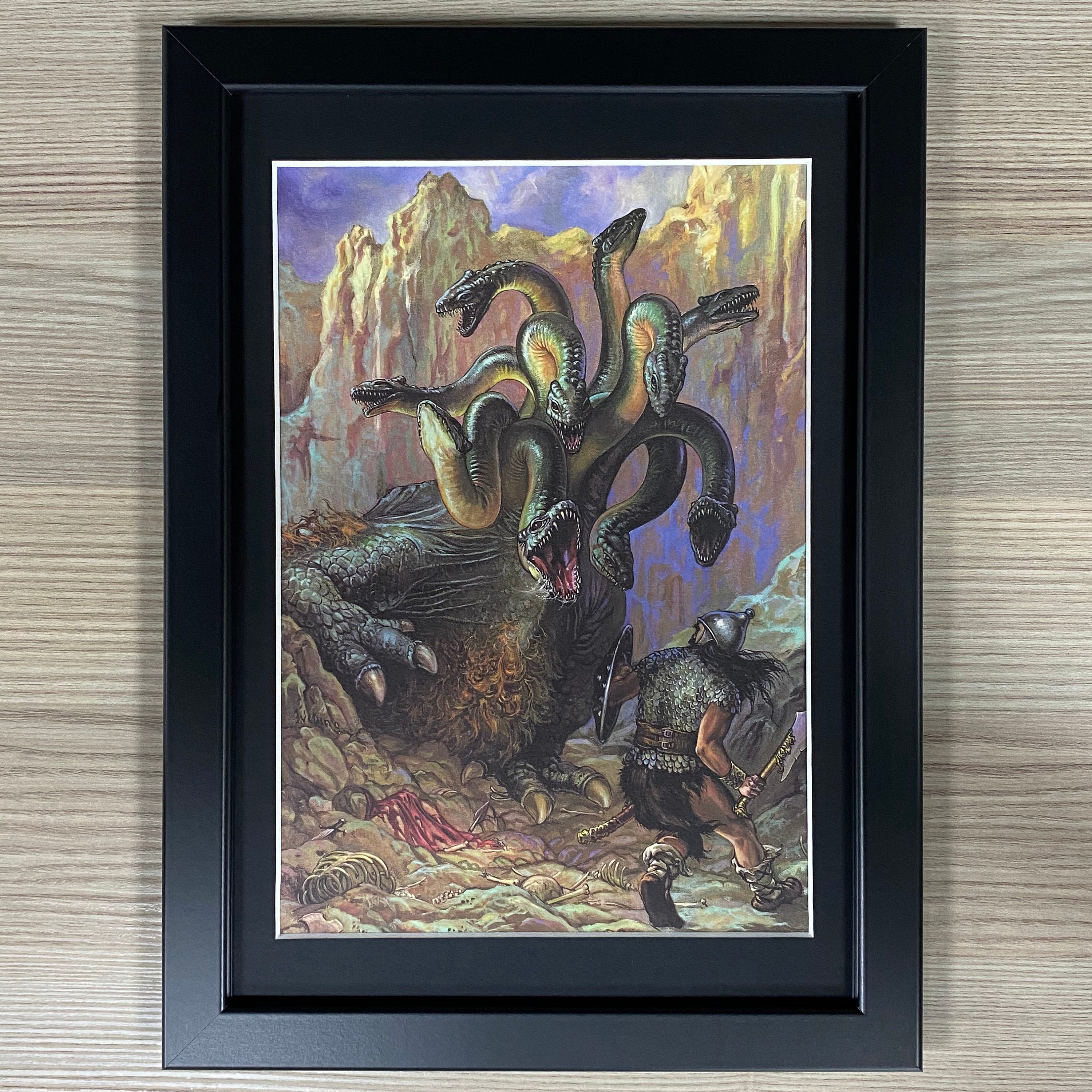 Dungeons and Dragons Framed Art Gary Gygax D&D TSR RPG - Etsy Australia