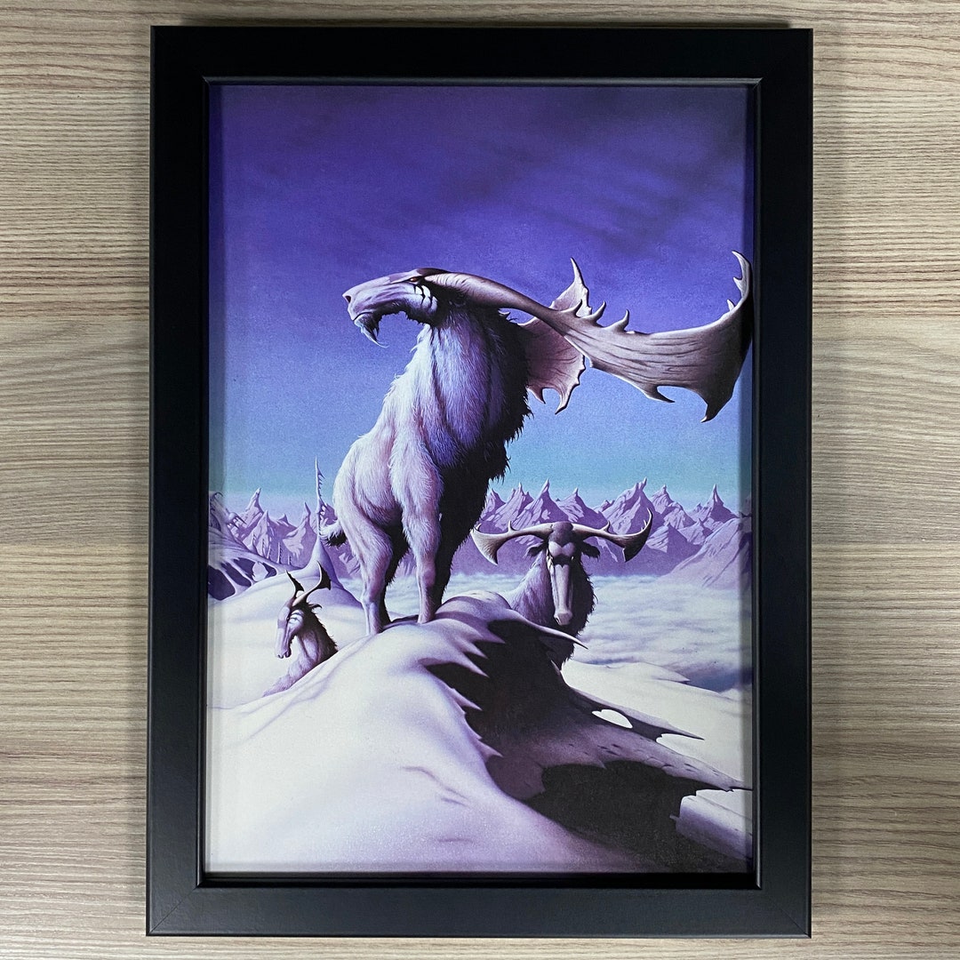 Magnum Framed Art Mirador Rodney Matthews Album Cover Art Pulp Sci-fi ...