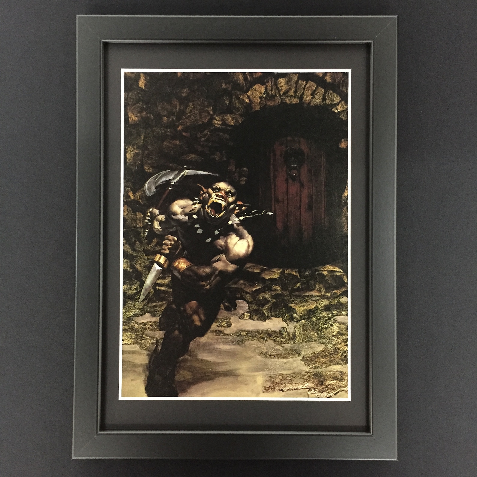 Dungeons and Dragons Framed Art Gary Gygax D&D TSR RPG - Etsy UK