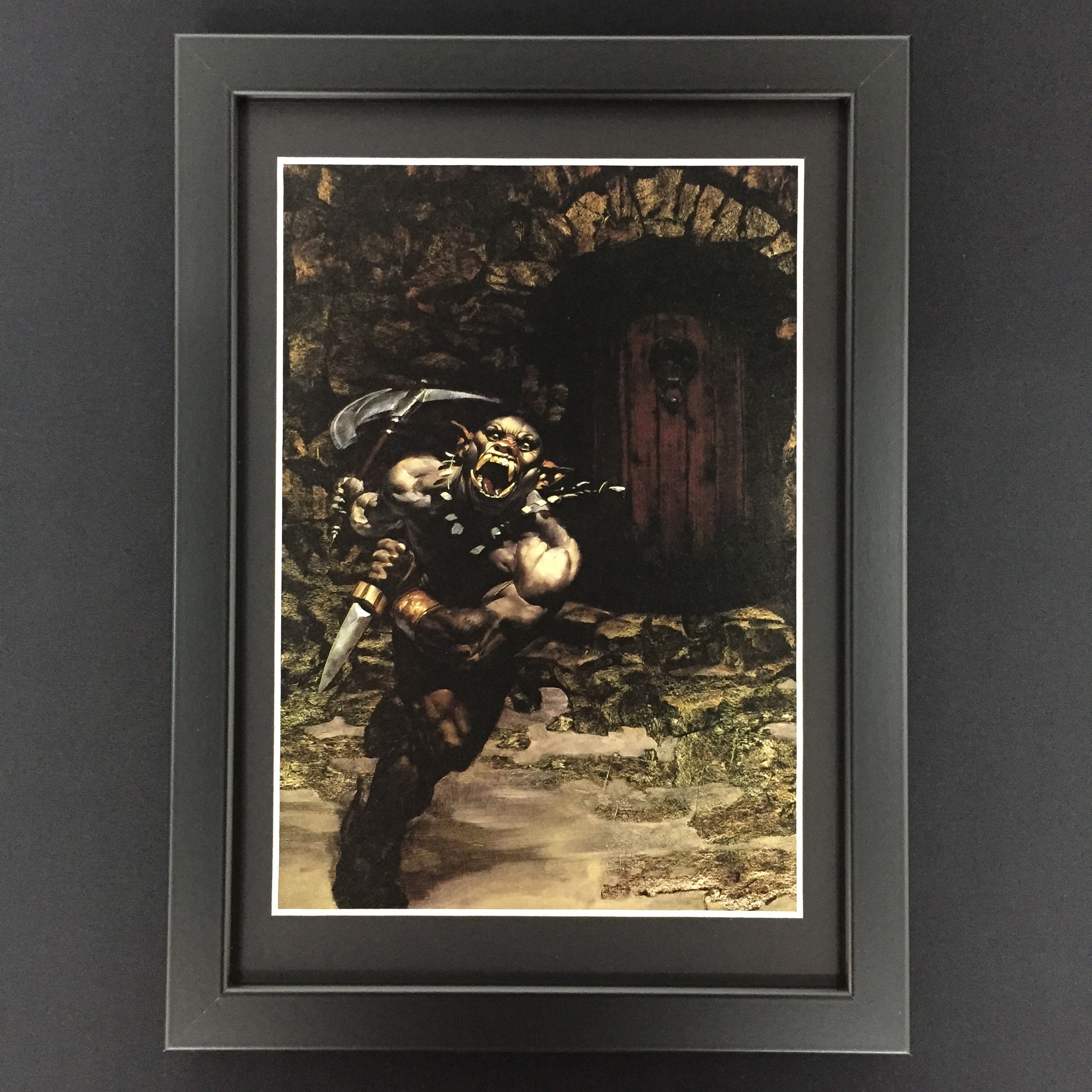 Dungeons and Dragons Framed Art Gary Gygax D&D TSR RPG - Etsy UK